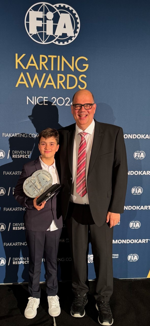 FIA Karting Academy: Dan Allemann ausgezeichnet Motorsport Schweiz ...