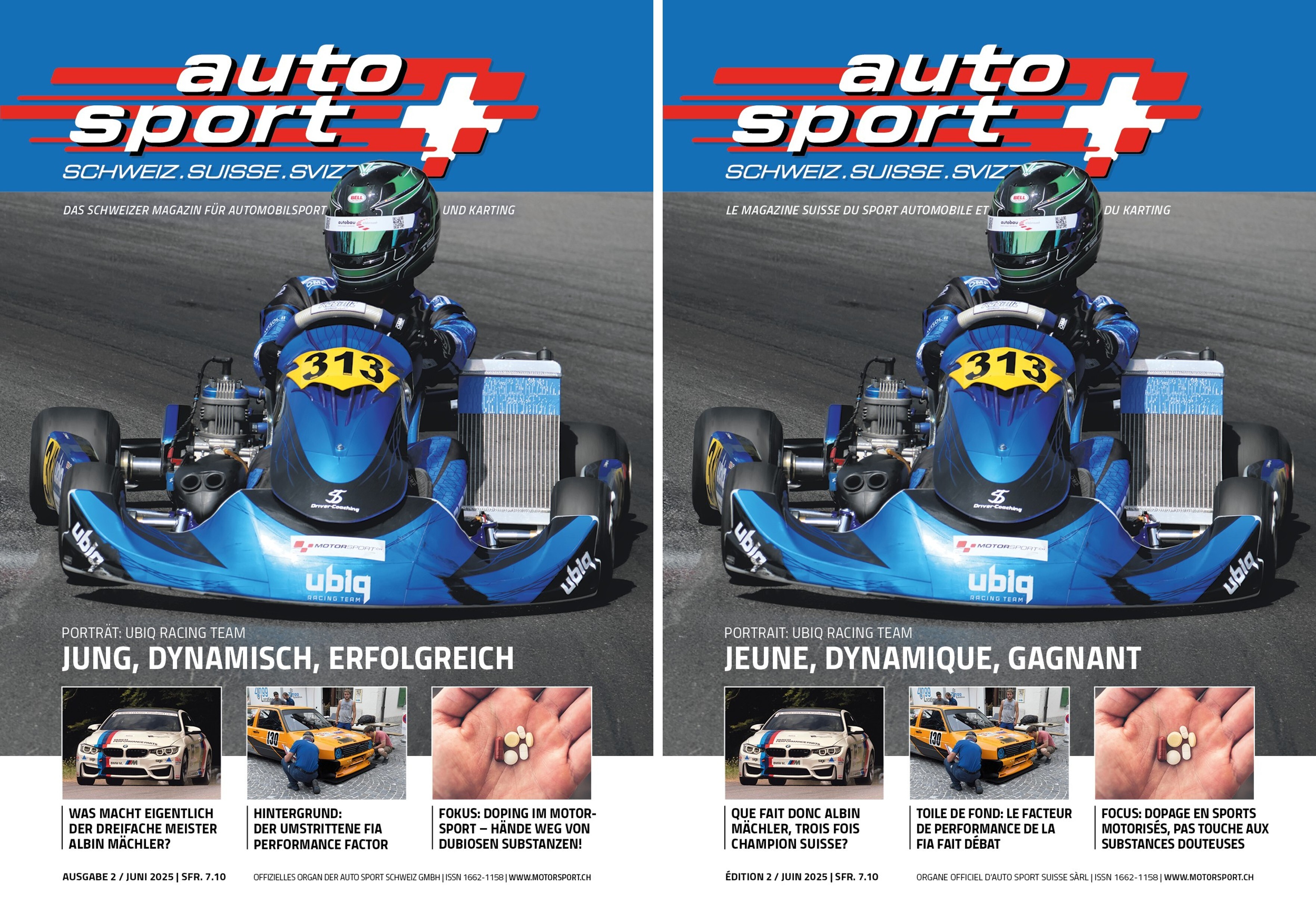 Nouveau magazine de l'ASS avec des sujets brûlants Motorsport Suisse ...